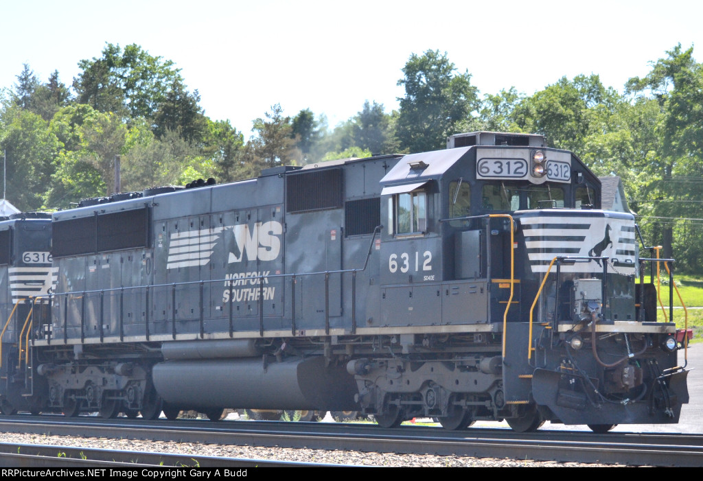 NORFOLK SOUTHERN SD40E 6312